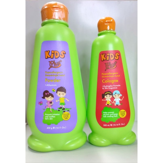Kids Plus Powder/Cologne (300g-300ml) | Shopee Philippines
