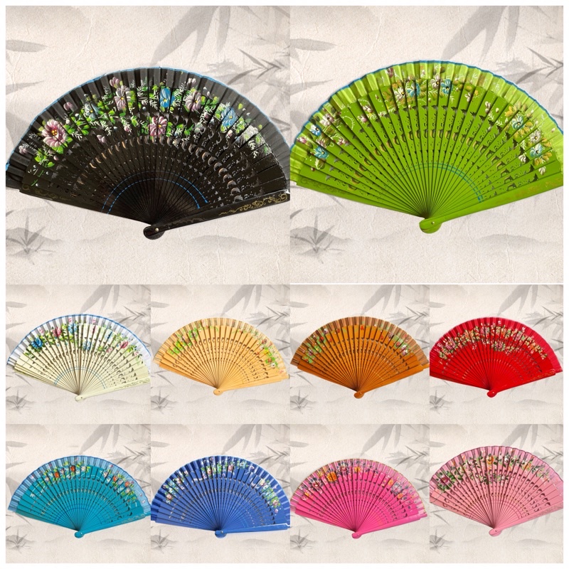 Flower Pamaypay Handheld Fan with Hole | Shopee Philippines