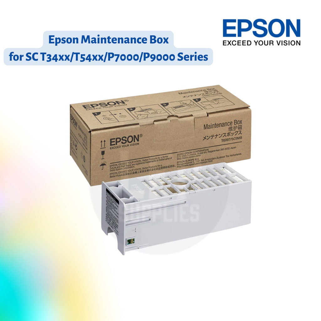 Epson Maintenance Box for T3430/5430/SC-P9000/8000/7000/6000 ...
