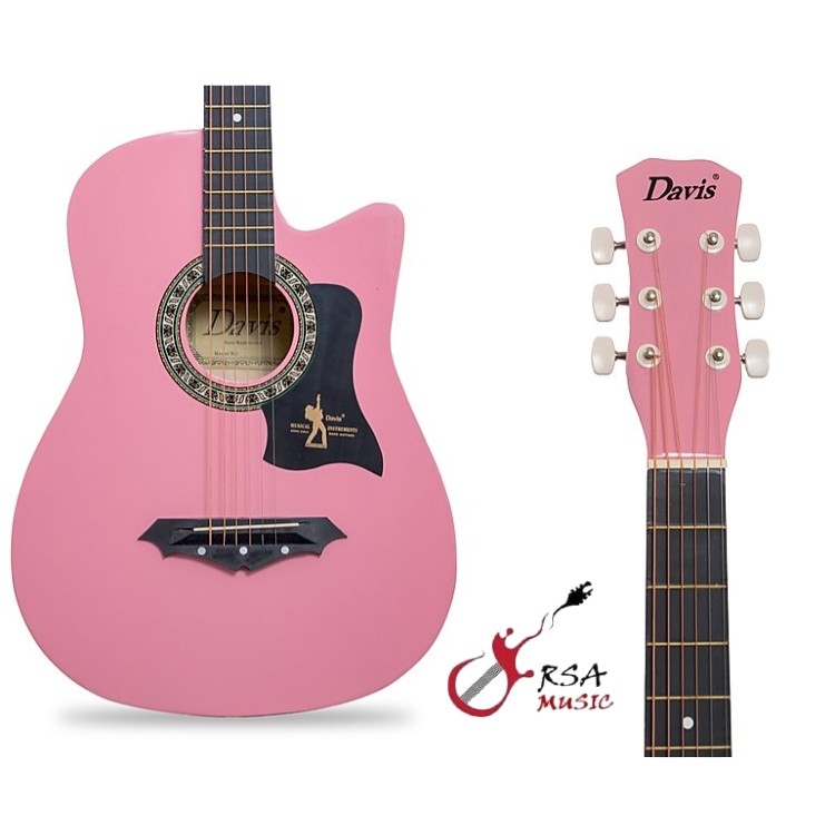 LOWEST PRICE DAVIS ACOUSTIC GUITAR with Pick Up 2 EQ by RSA MUSIC ...