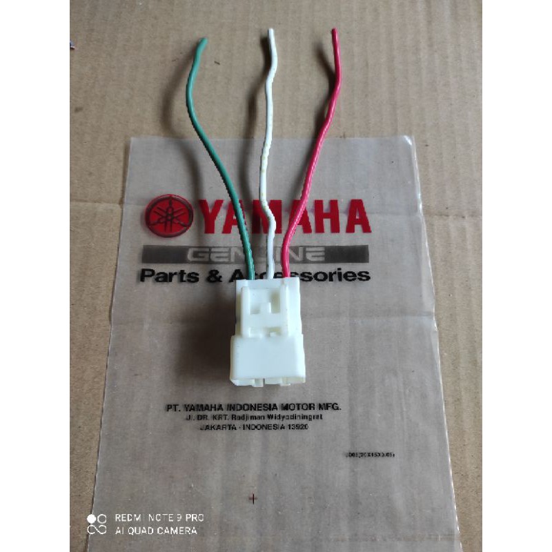 Original Yamaha fi Aerox 155 freego Lexy acg ecu spool socket 3 pin ecu ...