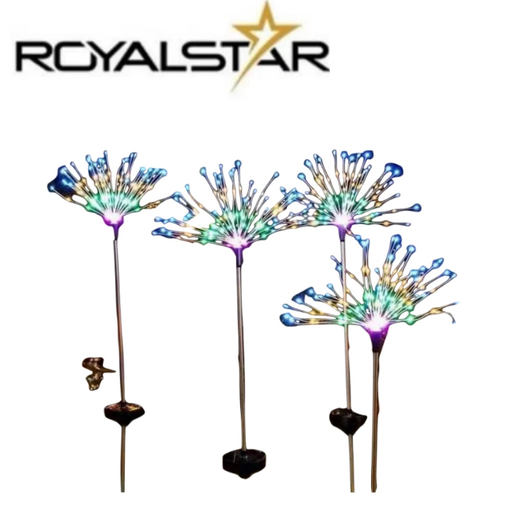 90/120/150 LED DIY Solar Light Fireworks Waterproof String Lights ...