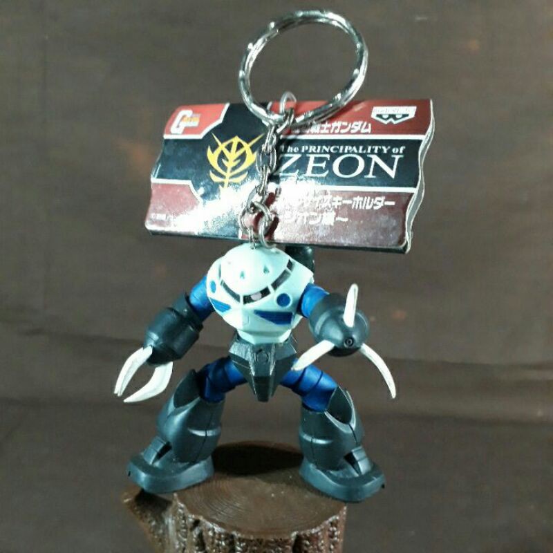 Original Mobile Suit Gundam Action Figure Key Chain Zeon | Shopee ...
