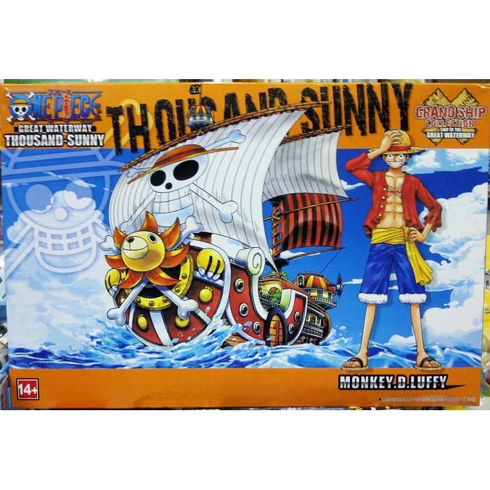 One Piece Thousand Sunny Ship Model Kit Grand Ship New Ship Thousand ...