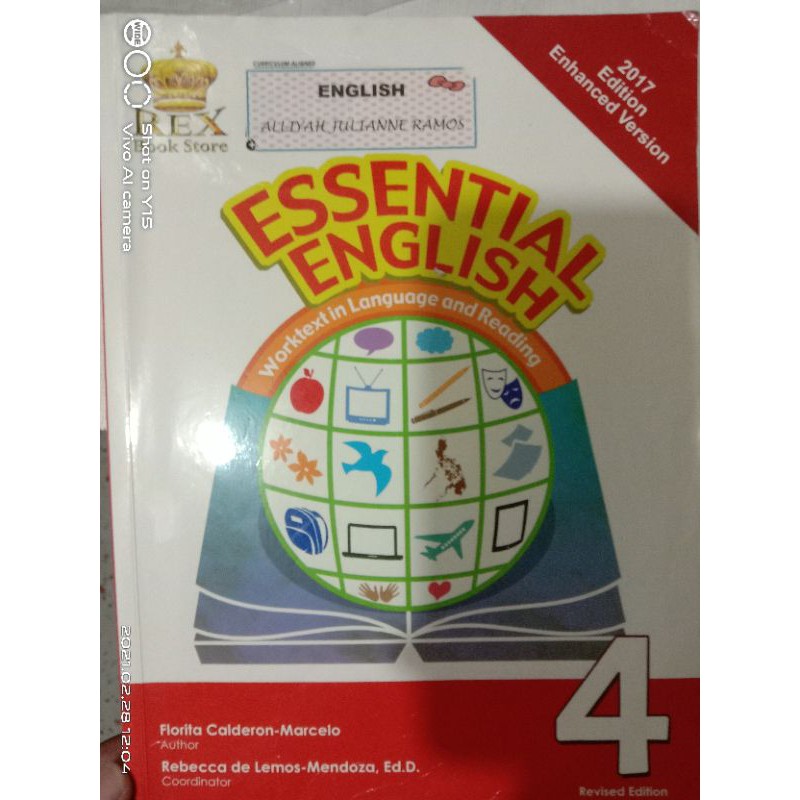 ESSENTIAL ENGLISH- REX | Shopee Philippines