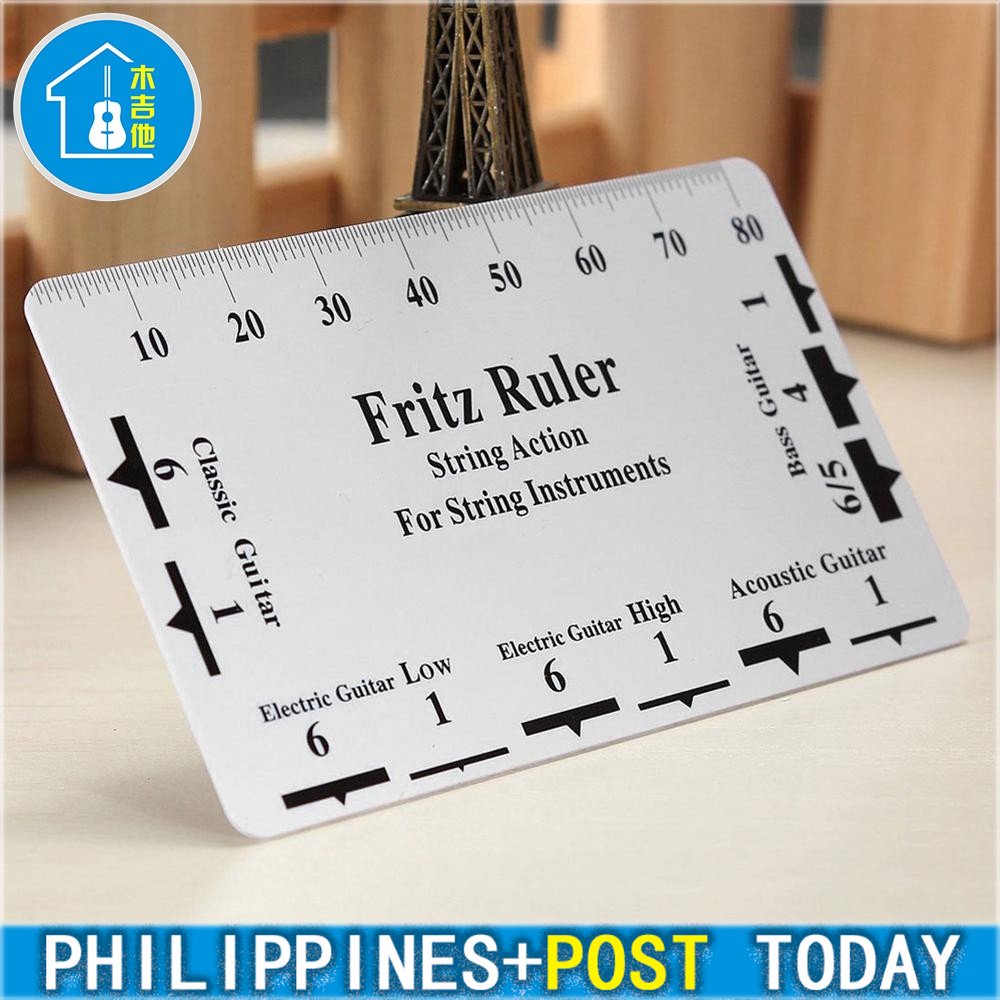 【Fast delivery】 Fritz Ruler Guitar String Action Gauge String Pitch ...