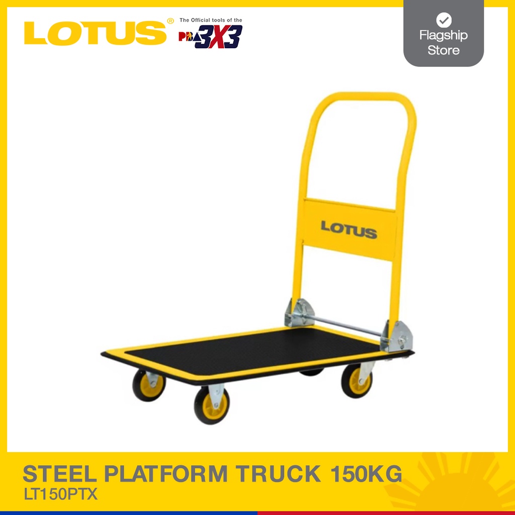 Lotus Steel Platform Truck LT150PTX Push Cart Trolley 150KG | Shopee ...