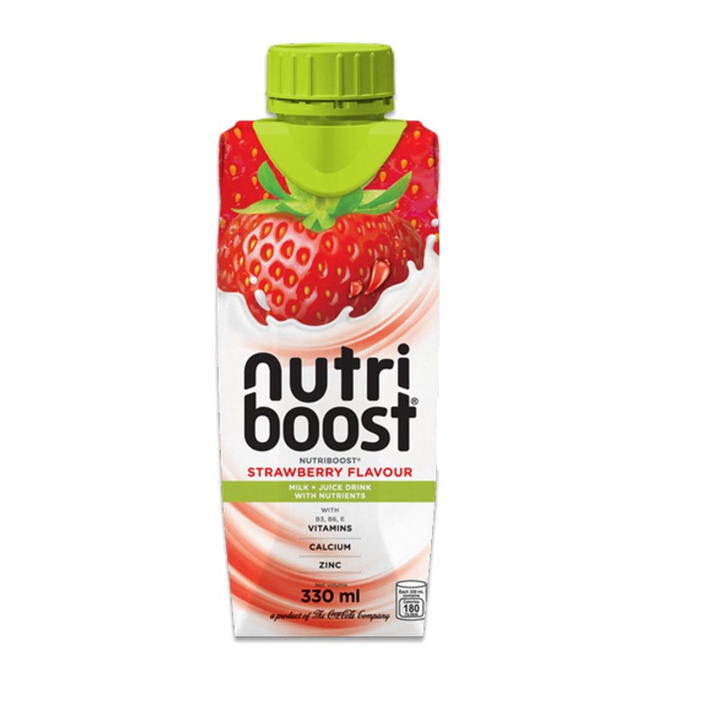 Nutriboost Strawberry 330mL | Shopee Philippines