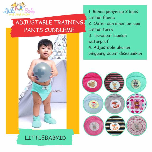 Cuddle ME - Adjustable Training Pants / Toilet Training Pants / Potty ...