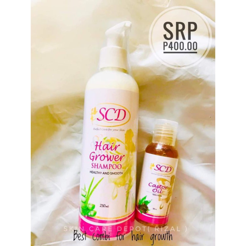 SCD Hair Grower 200ml w/ FREEBIES (Stimulates hair growth & Hair ...