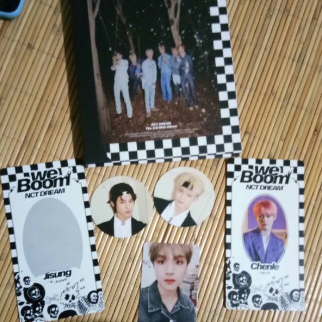 Unsealed Album NCT Dream We Boom Photocard (PC) Circle Card (CC) Boom ...