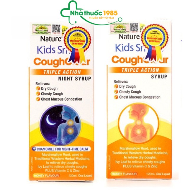 Combo 2 Nature'S Way Kids Smart Triple Action Syrup And Night Syrup ...