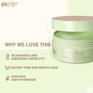 Pixi FortifEYE (60 Patches) - Under Eye Masks Reduces Puffiness, Dark ...