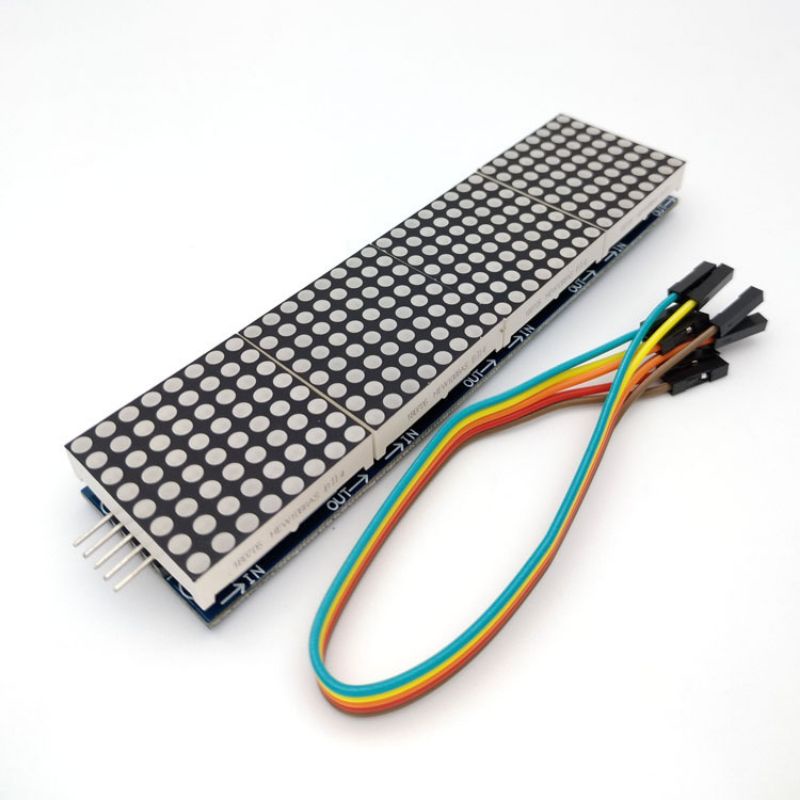 MAX7219 Dot Matrix Display Red Light Driver Control Module Can Be ...