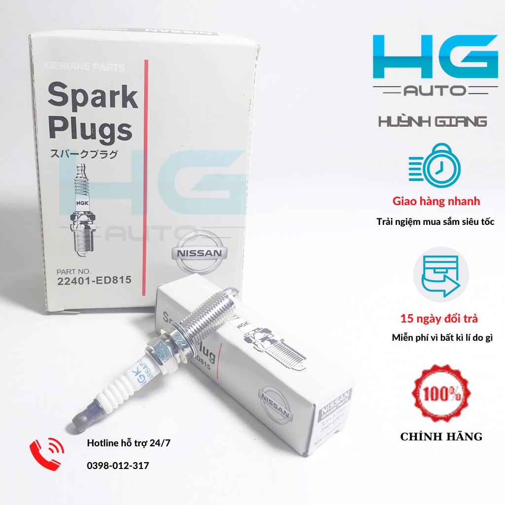 Ngk Nissan 14-Pin Long Jack Spark Plug, Code 22401- ED815 -Hgauto ...