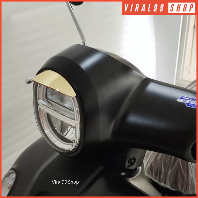 Yamaha fazzio 125 front pet garnish headlight hat accessories | Shopee ...