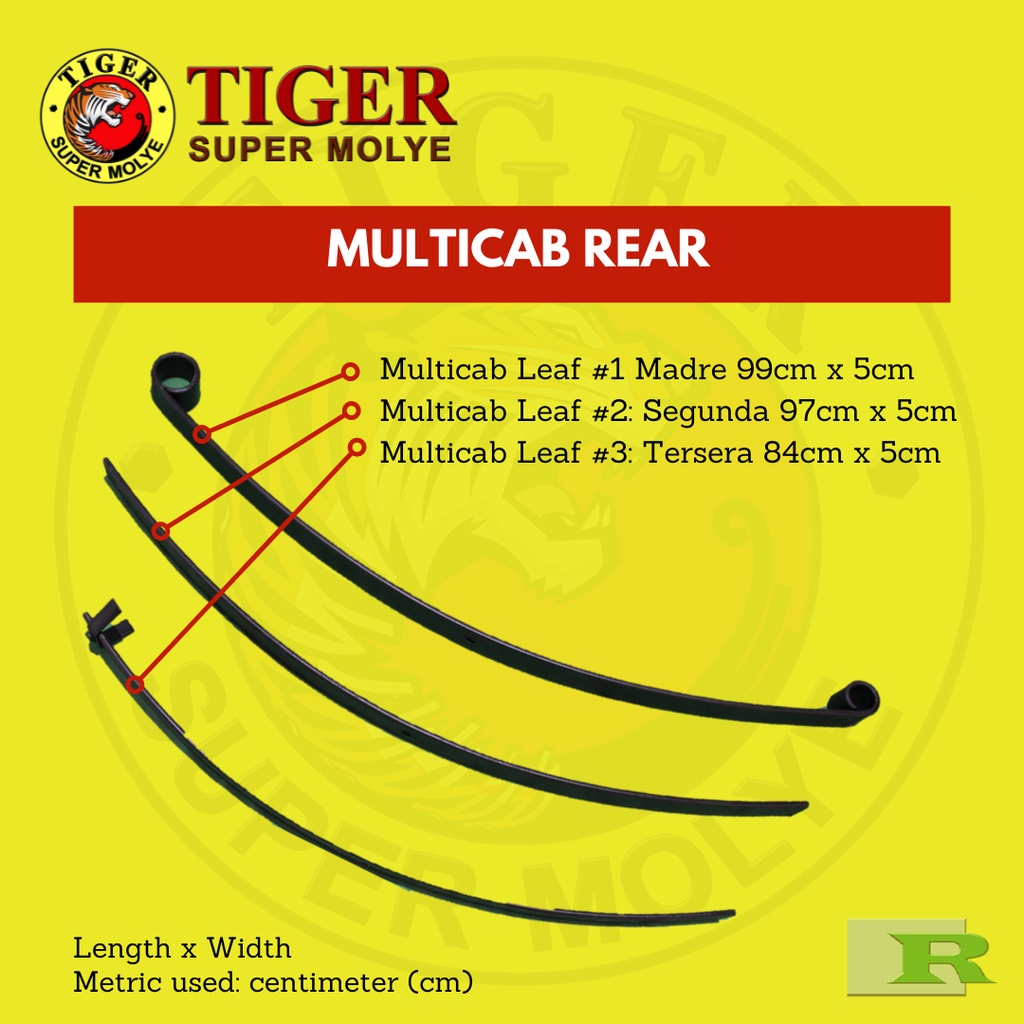 Leaf Spring Molye for Multicab / Tricycle | Shopee Philippines