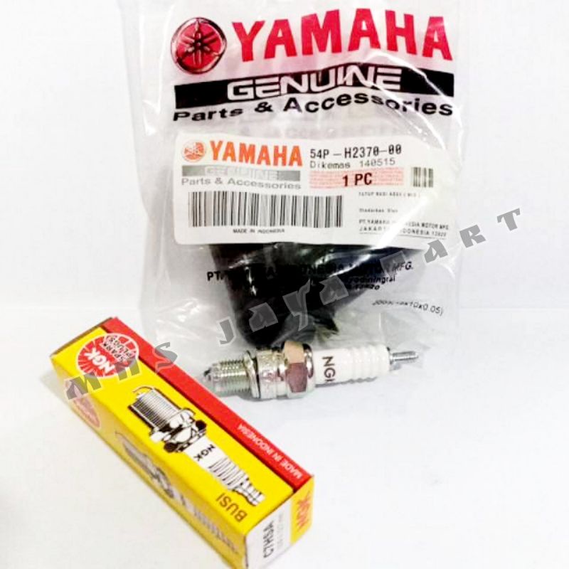 C7HSA Spark Plug PLUS Spark Plug Cap MIO J MIO GT113/115 FINO FI SOUL GT113 CC 54P (FLUSION ...