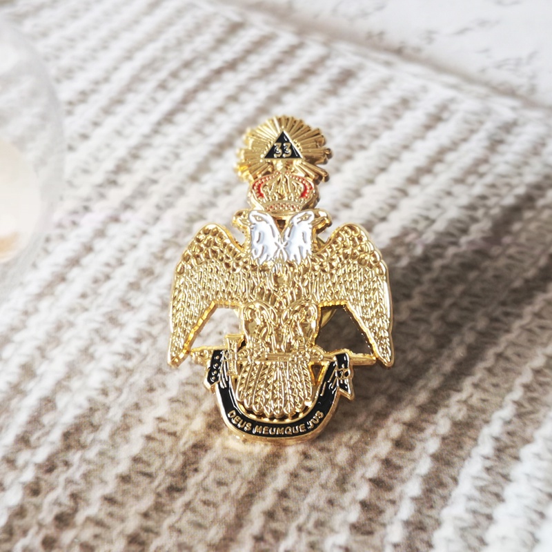 Masonic Lapel Pins Badge Mason Freemason BLM48 Ancient & Accepted ...