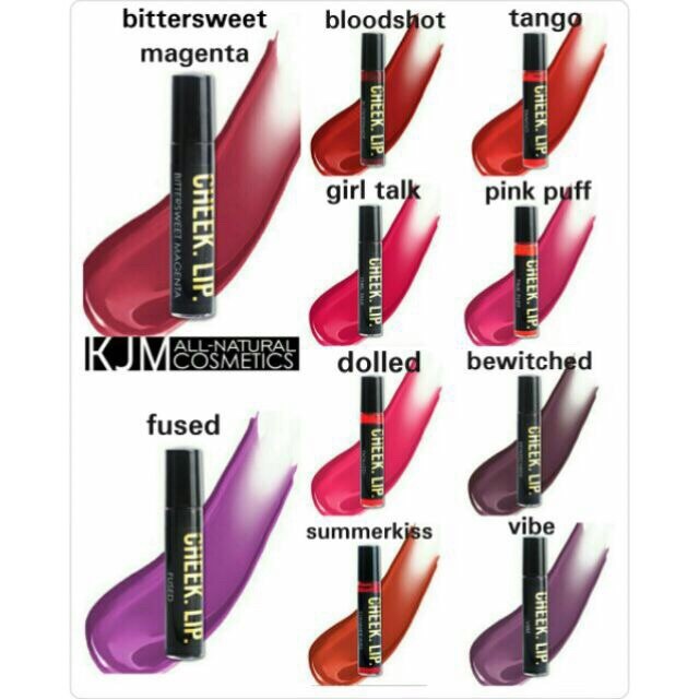 100% Original & Authentic KJM Cheek and Lip Tint 10mL | Shopee Philippines