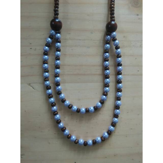 KAYU Wooden monte necklace | Shopee Philippines