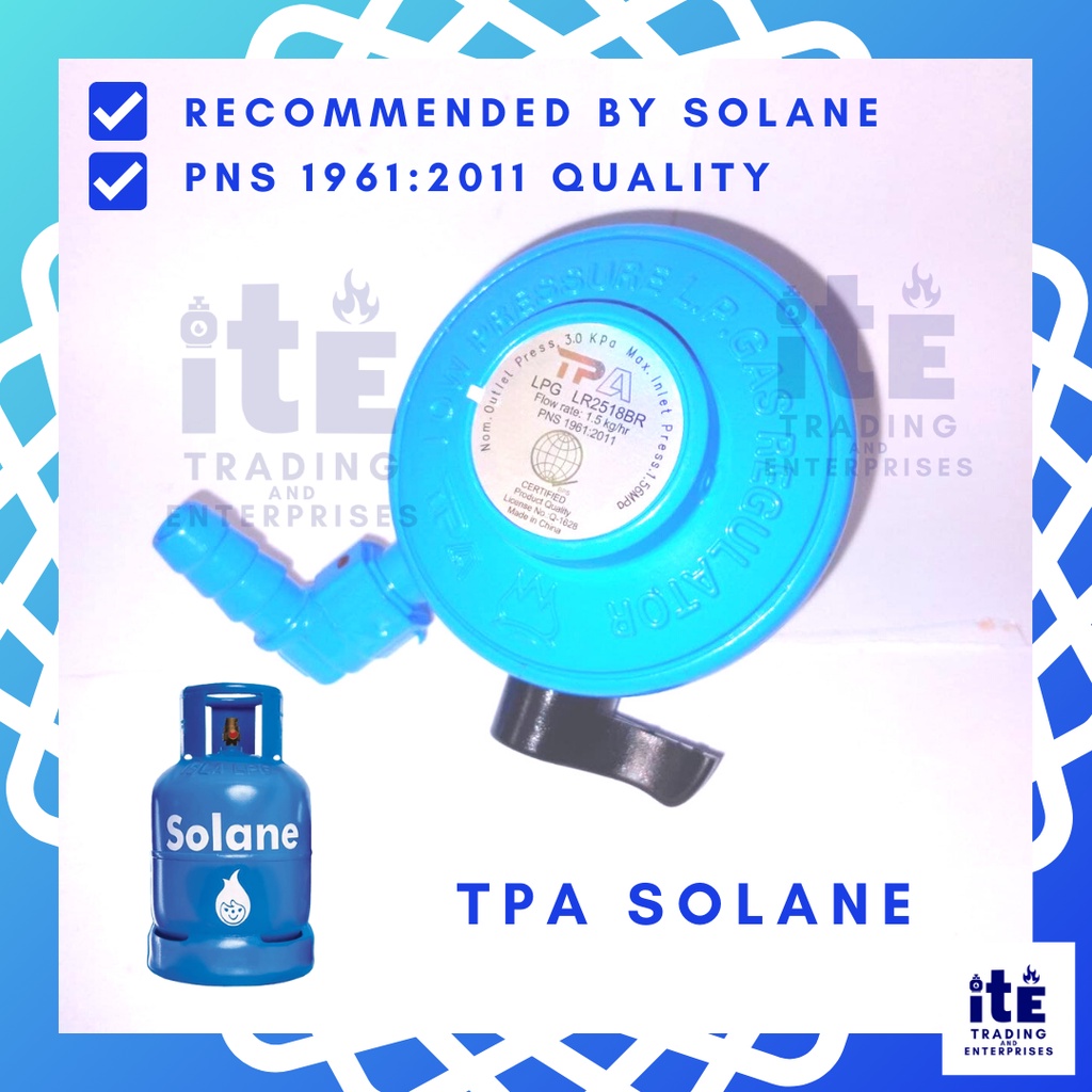 Snap-on Solane Valve LPG Regulator Dark TPA (LR2518BR) | Shopee Philippines