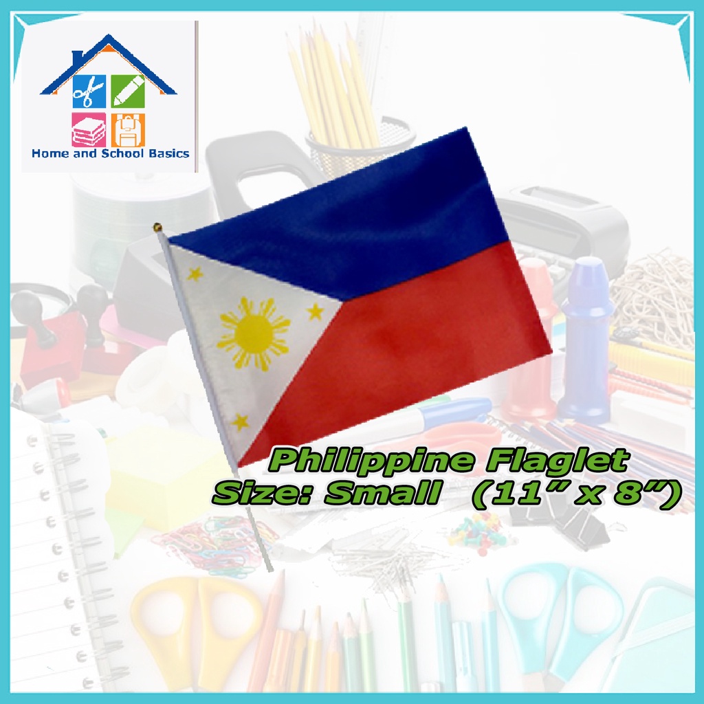 Philippine Flaglets - Small & Mini Flags with Sticks - Lightweight ...