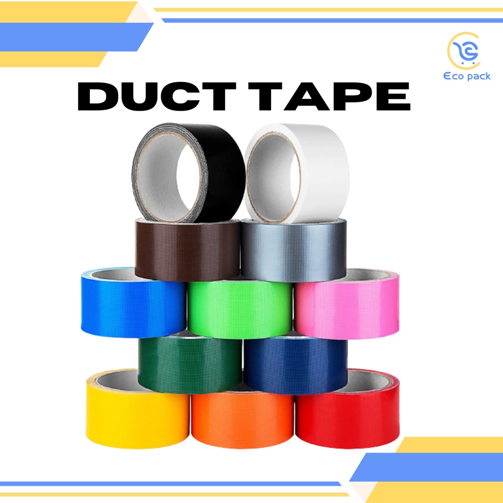 1PC Duct Tape Packaging and Wrapping 2” x 10 Meters Water Proof ...