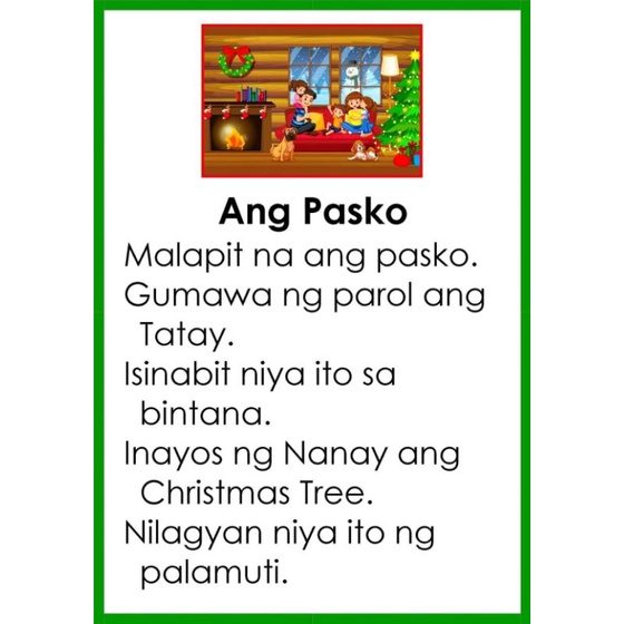 READING MATERIALS TAGALOG 38PAGES | Shopee Philippines