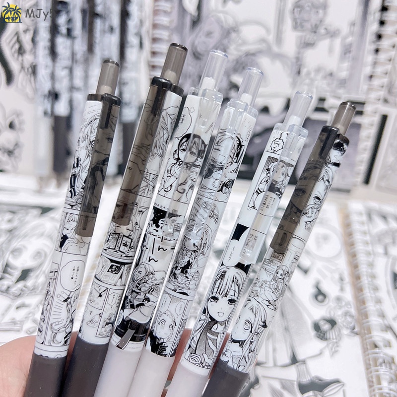 Steve 0.5mm Anime Pen Black Hanako-kun Comic Gel Pen | Shopee Philippines
