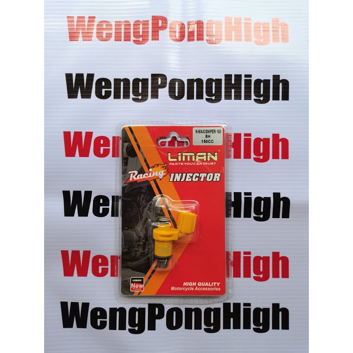 RACING FUEL INJECTOR NMAX/AEROX/SNIPER 150 V1 150CC 8HOLES LIMAN BRAND ...