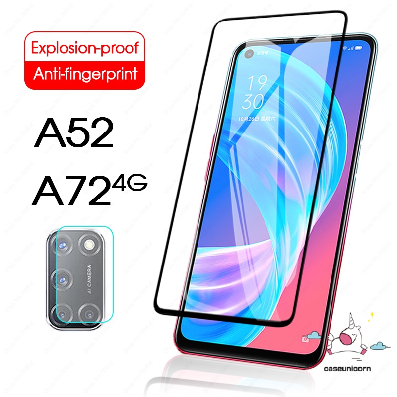 Screen Camrea Protector Oppo A54 A15 A37 A52 A72 A12 A5S A31 A9 A15s ...