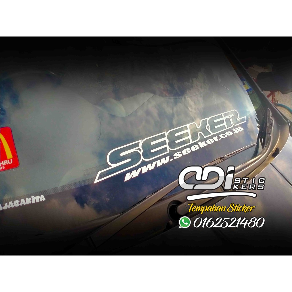 Sticker seekers cermin depan HONDA ES FD FC CRZ sticker oracal seeker ...