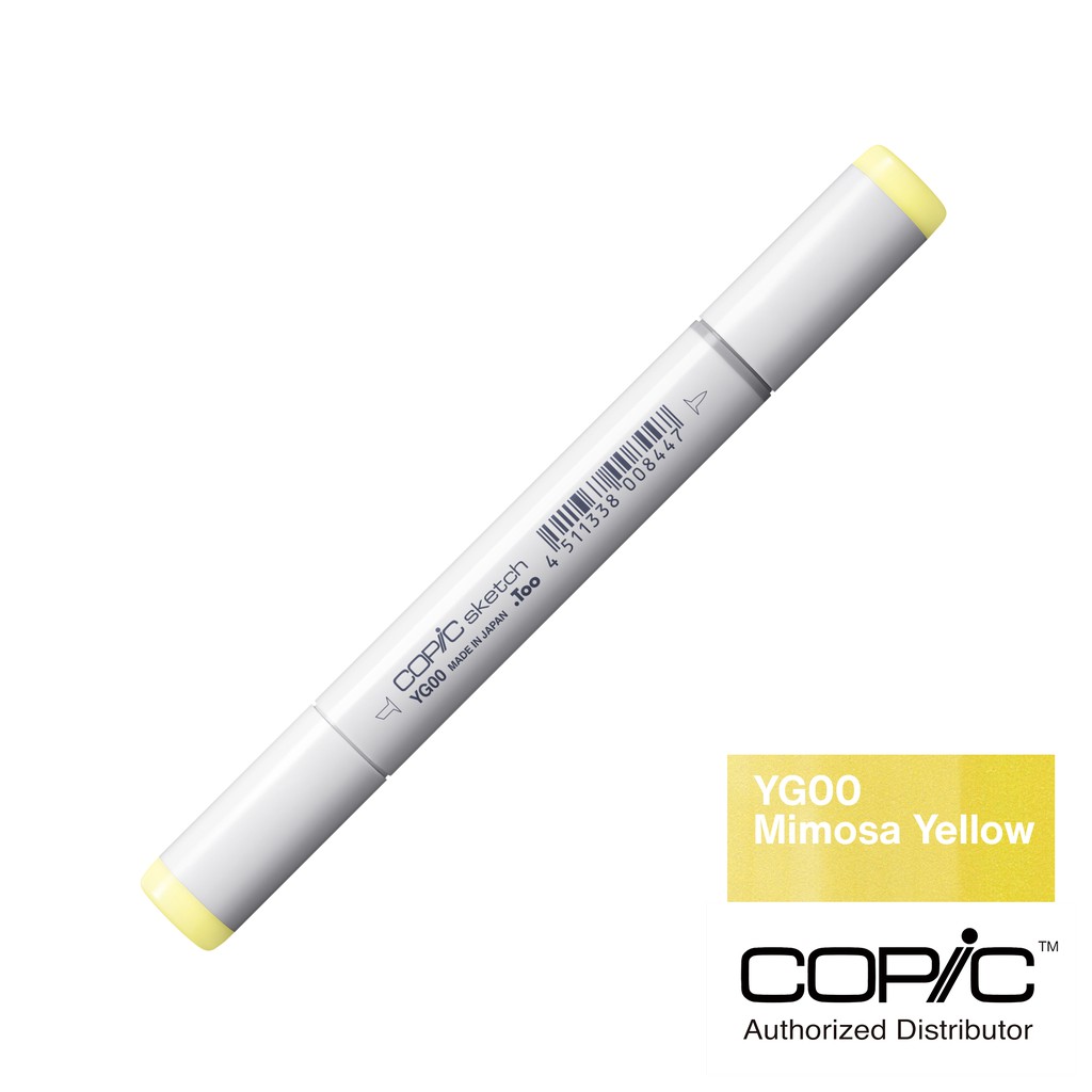 Copic Sketch Marker YG (Yellow Green) Collection A (YG0000-YG21 ...