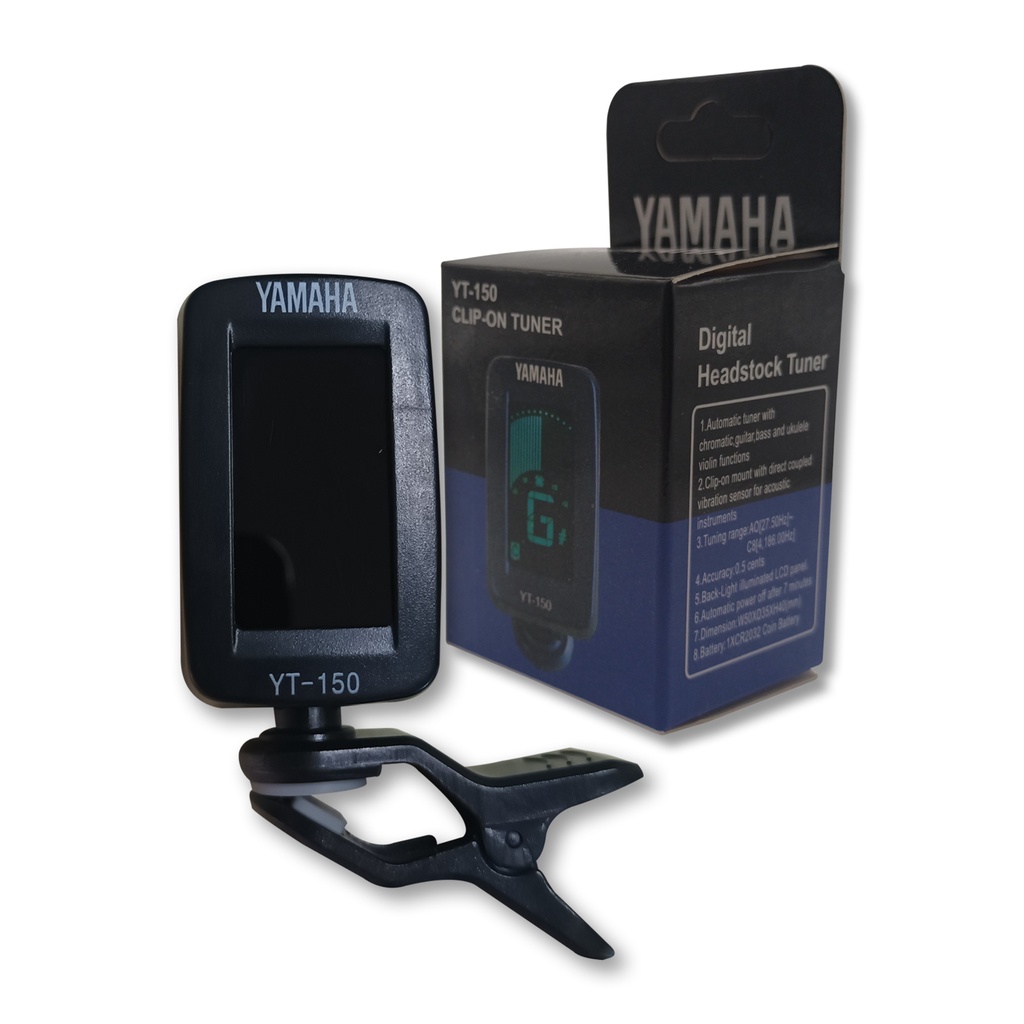 Clip-on Tuner Yamaha YT-200 (1XCR2032 Coin Battery) | Shopee Philippines