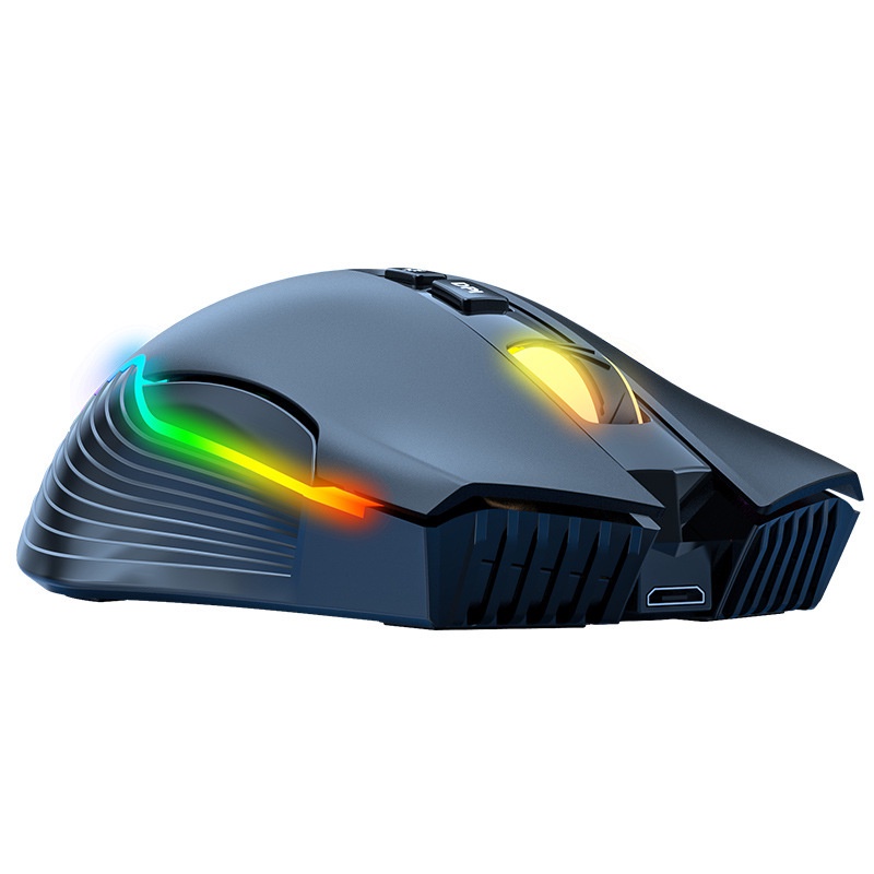 FIREWOLF Gaming wireless mouse rechargeableoptical pink mouse USB ...