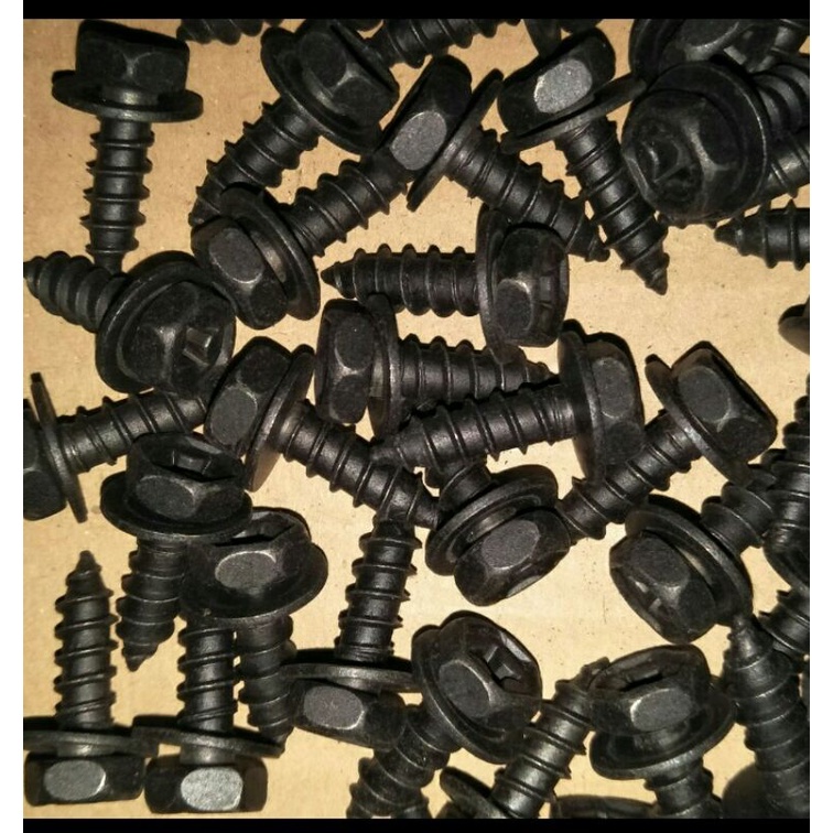 Innova fortuner hilux mudguard Rubber Screw Bolts | Shopee Philippines
