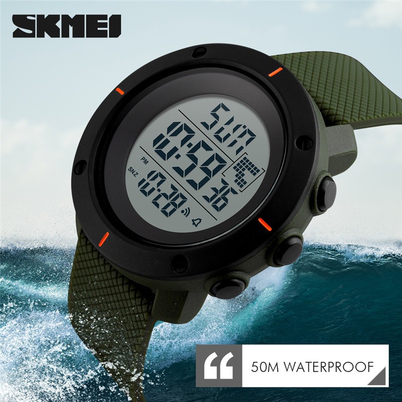 SKMEI Digital Sports Watches Mens Fashion Military led Watch | Shopee ...