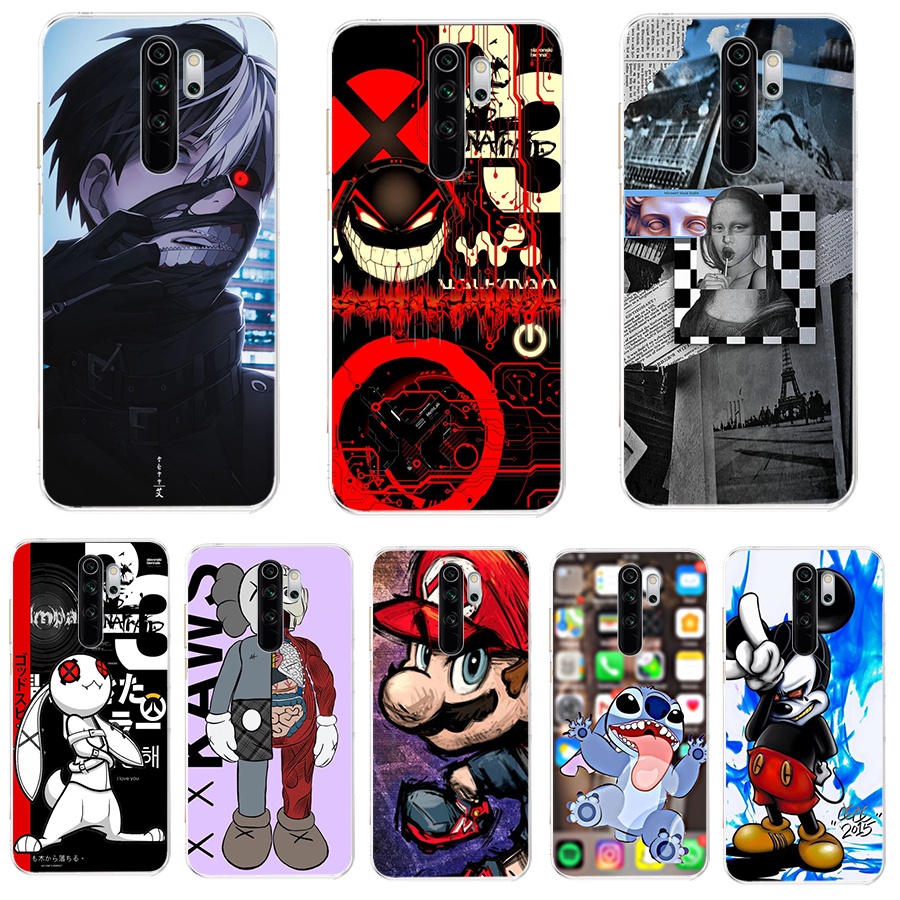 Soft casing Xiaomi Redmi 9 9a 9t Silicone TPU phone Cases Cover ...