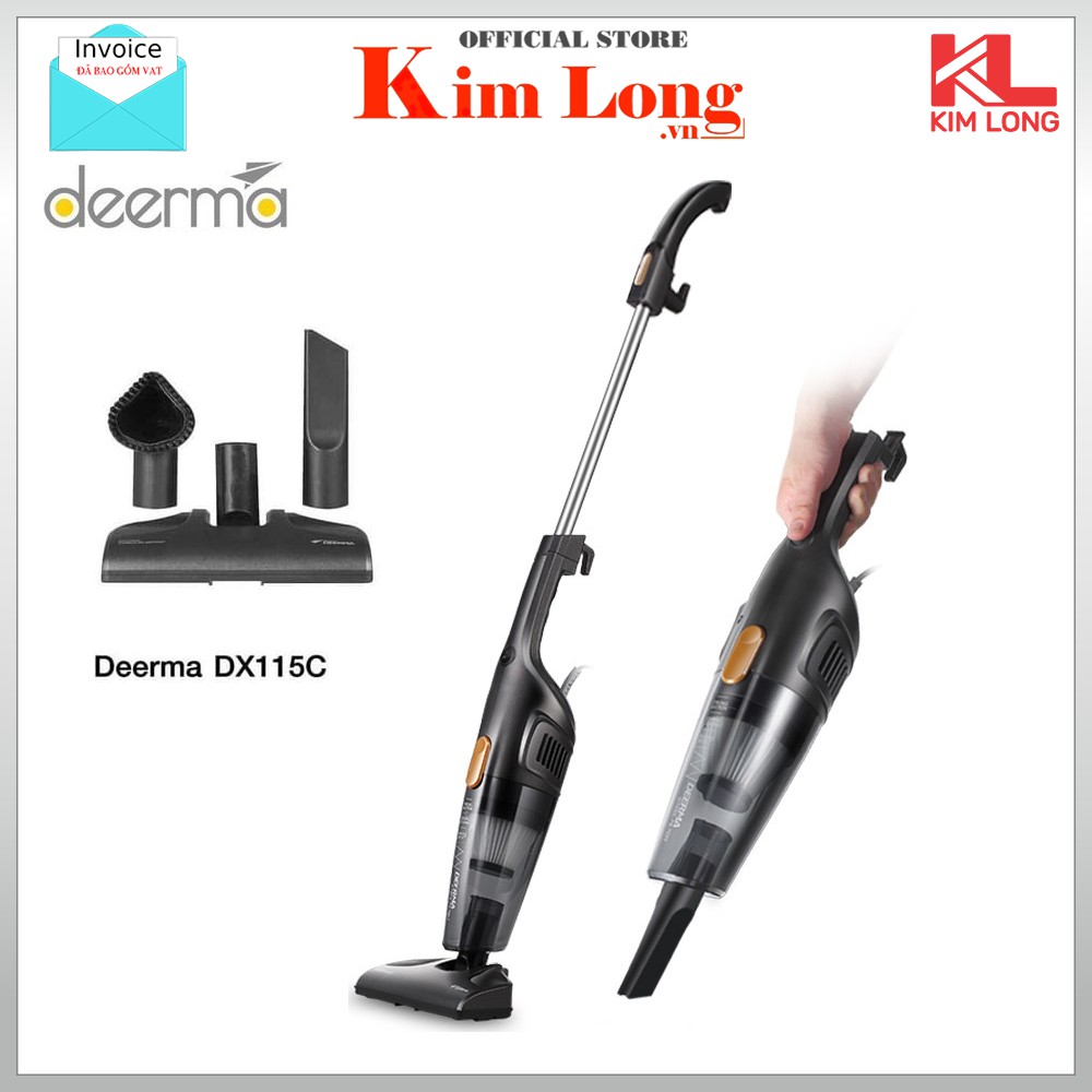 Handheld vacuum cleaner DX115C Deerma Suction force 15.000Pa, Power ...