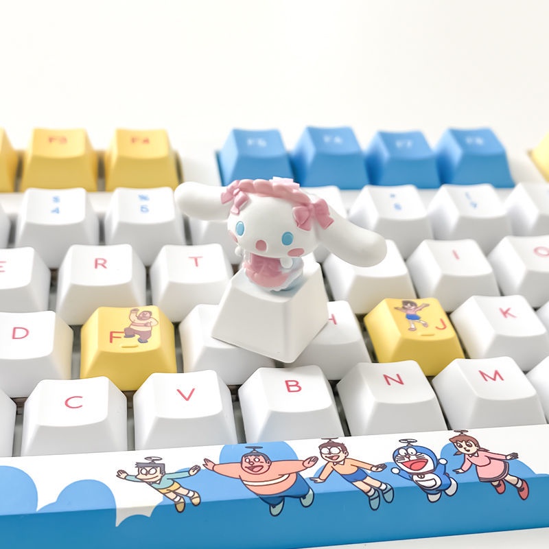 Cartoon Mini Keycaps Personality Cute Pink Single Esc KeycapMechanical ...