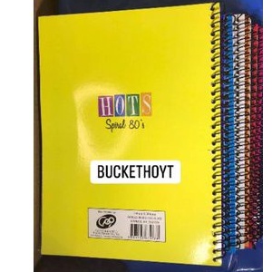 SPIRAL HOTS COLOURS NOTEBOOK | Shopee Philippines