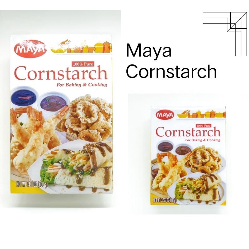 Maya Cornstarch 100% Pure for Baking & Cooking | Shopee Philippines