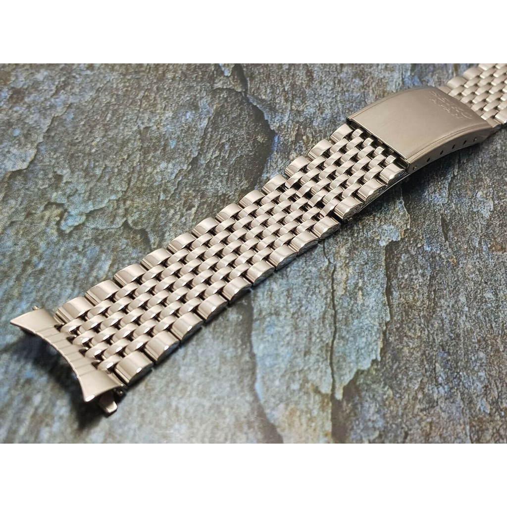 Seiko Strap 18mm 19mm 20mm Rice Band Solid Stainless Steel Can Choose ...