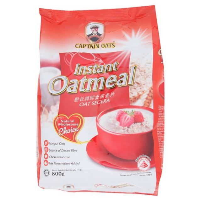Captain Oats Instant Oatmeal 1000gm 1kg | Shopee Philippines