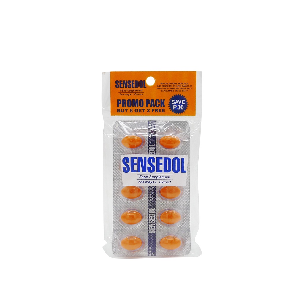 Sensedol 8 + 2 Capsule | Shopee Philippines