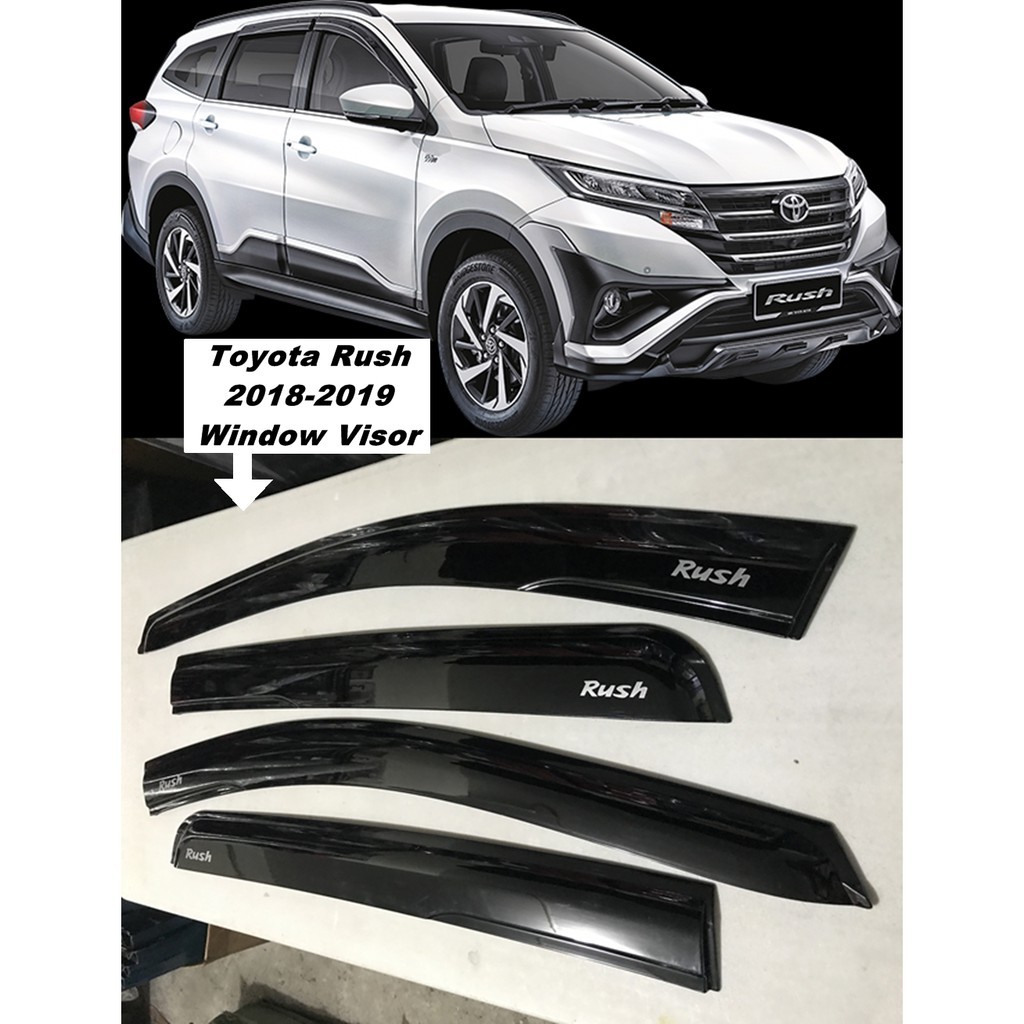 Toyota Rush Rain Guard/window visor('18-19) | Shopee Philippines