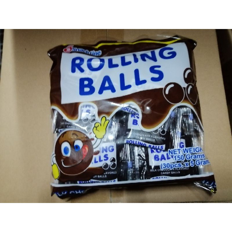 Rolling Balls Milk Chocolate Candy 30pcs | Shopee Philippines