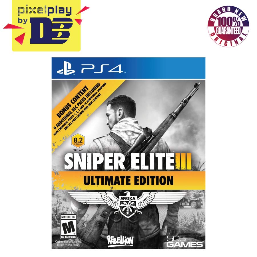 PS4 Sniper Elite III Ultimate Edition ALL | Shopee Philippines
