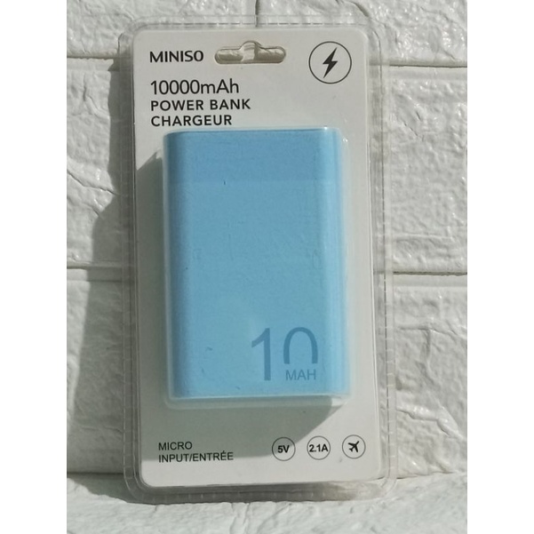 * MINISO 10000mAh POWERBANK CHARGEUR * | Shopee Philippines